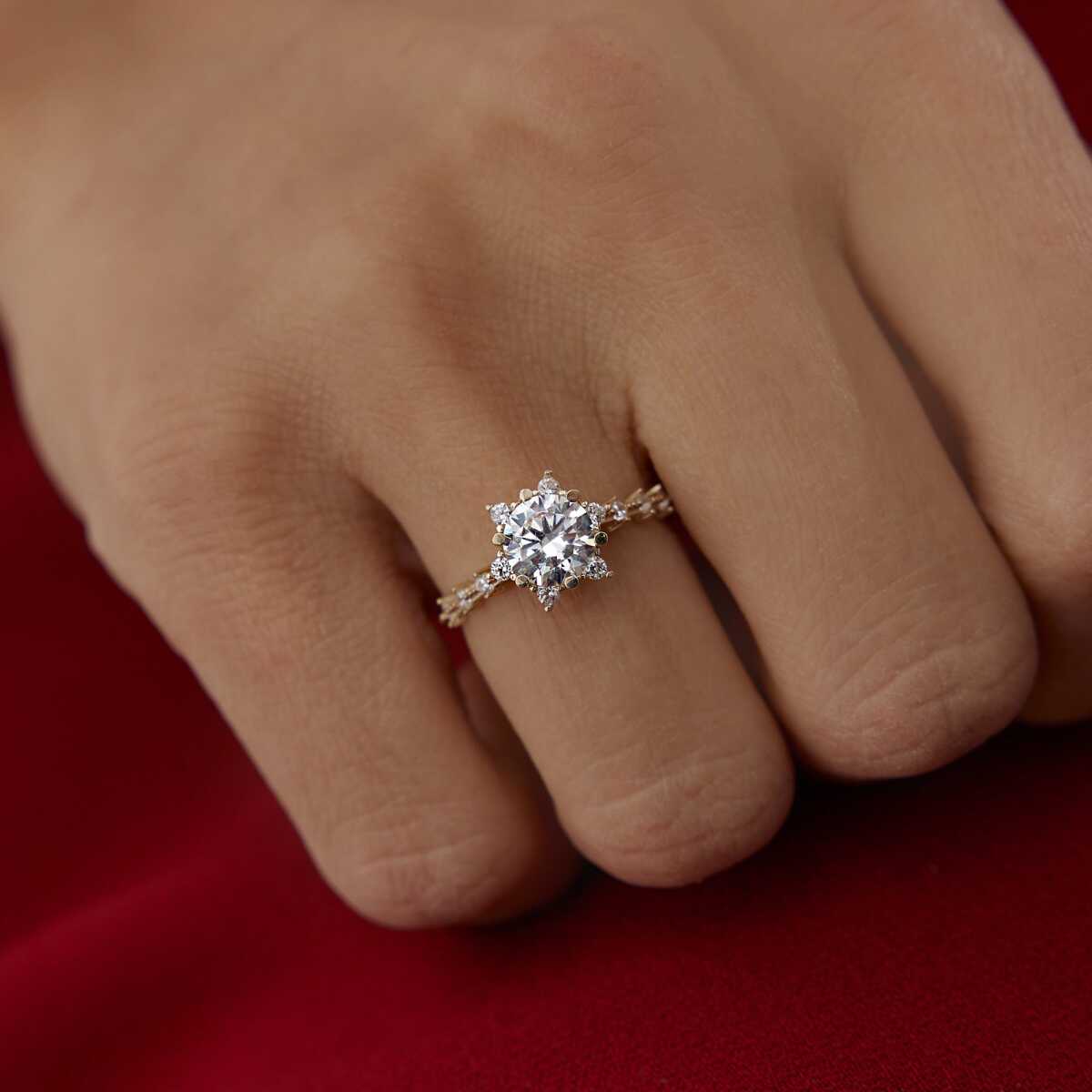 Oval Tektaş Çiçek Set MİNİMAL SET